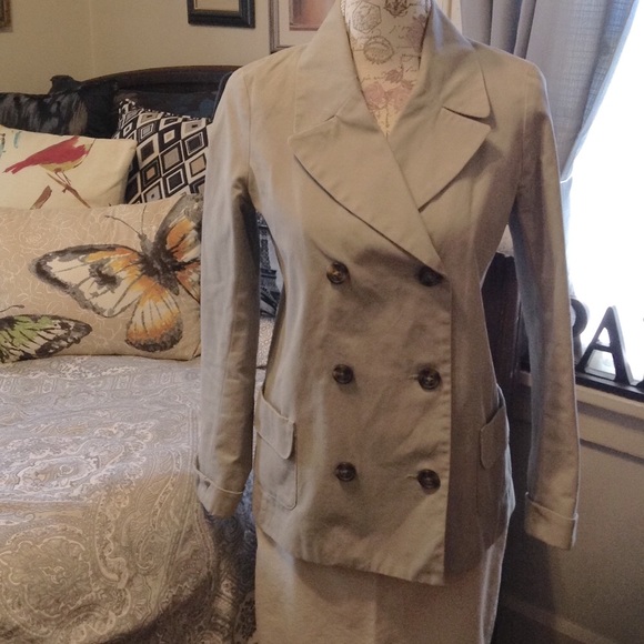 GAP | Jackets & Coats | Gap Gray Beige Taupe Greige Jacket | Poshmark
